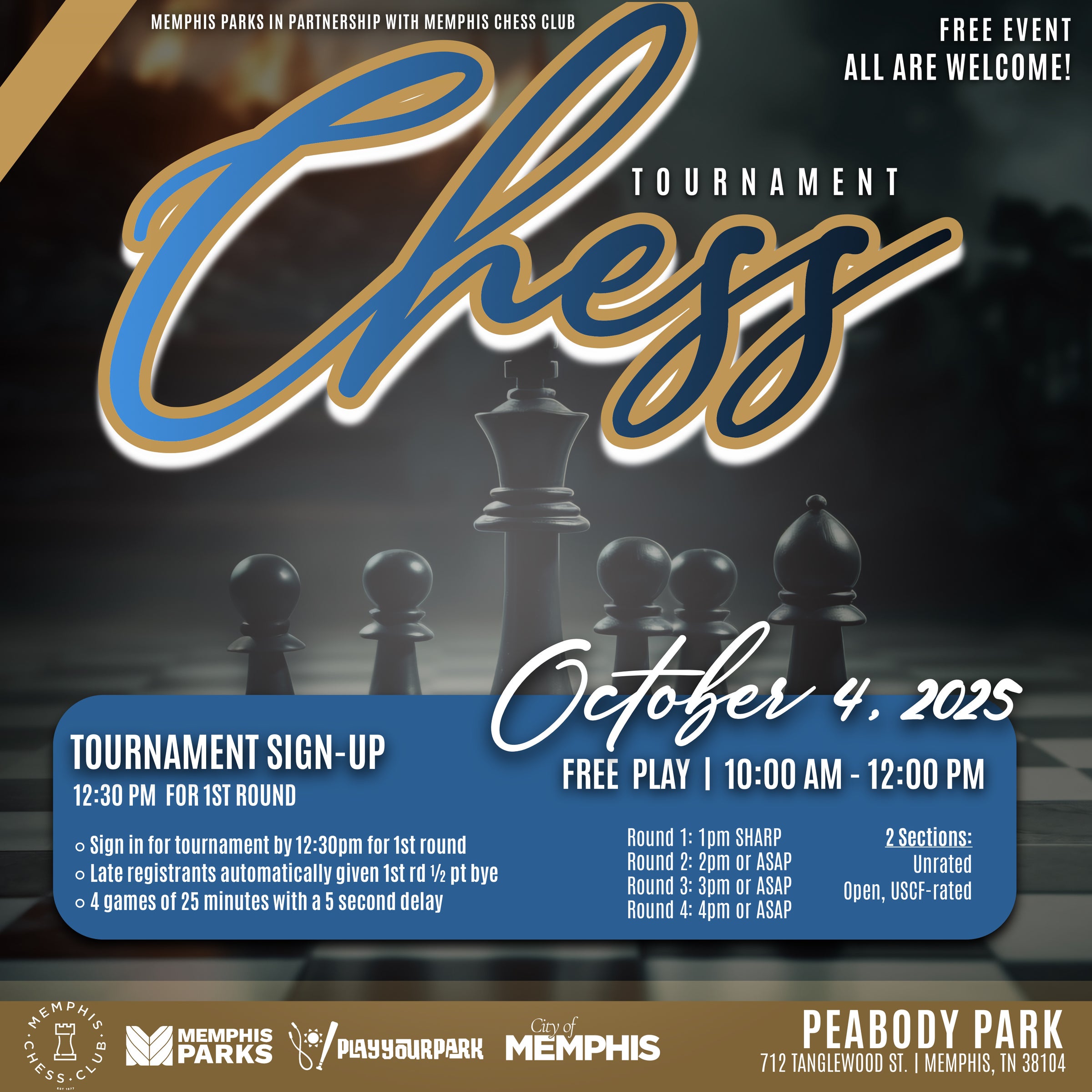 Tournament Registration | Memphis Chess Club